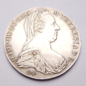 Silver Thaler Coin - in Bohemia since 1486